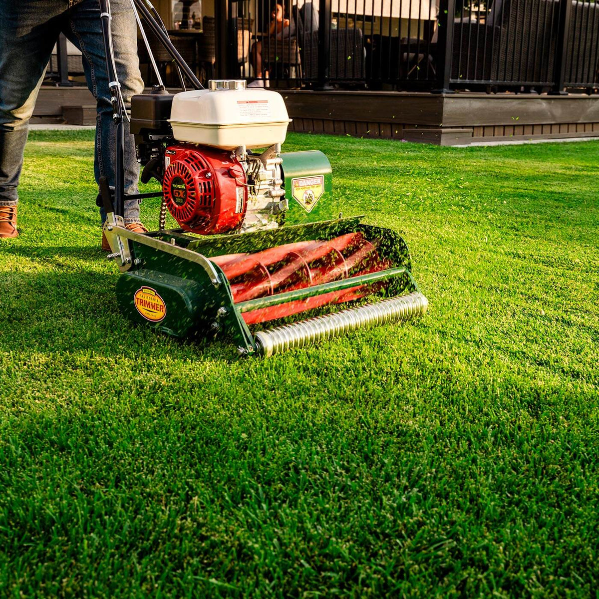 California Trimmer | Classic Standard 20 in. 7-Blade Gas Walk Behind ...