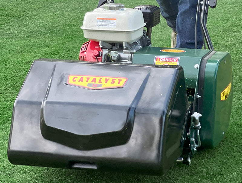California Trimmer | Catalyst 20 in. Gas Walk Behind Reel Lawn Mower