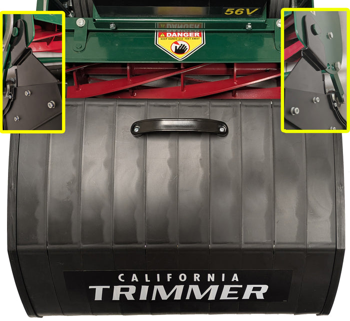 California Trimmer | 20 in. Electric Walk Behind Crossover Reel Lawn Mower